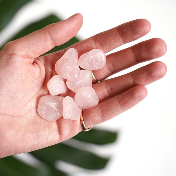 Rose Quartz Tumbled Stone – Ancient Element Creations